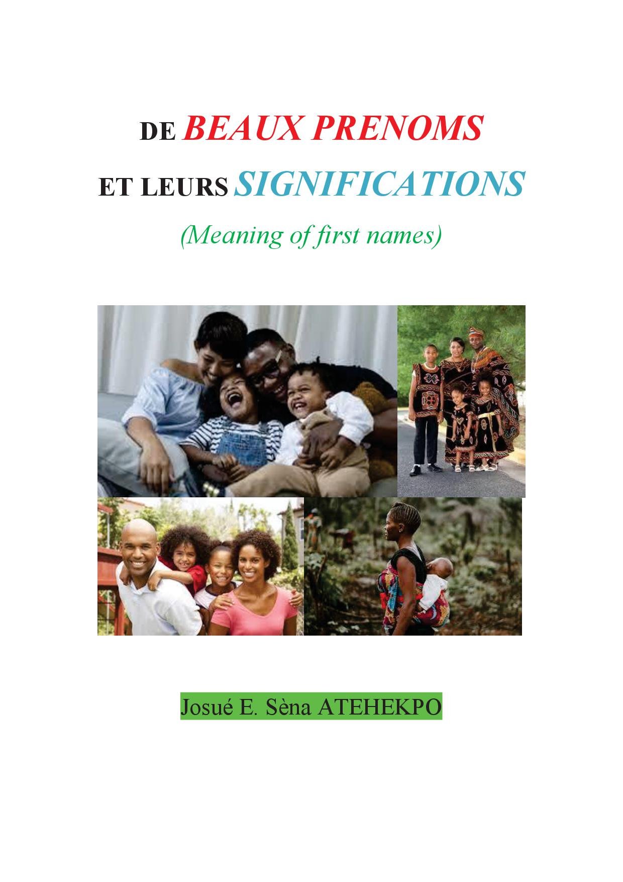 De beaux prénoms et leurs significations (pour votre bébé) - Librairie CTAD